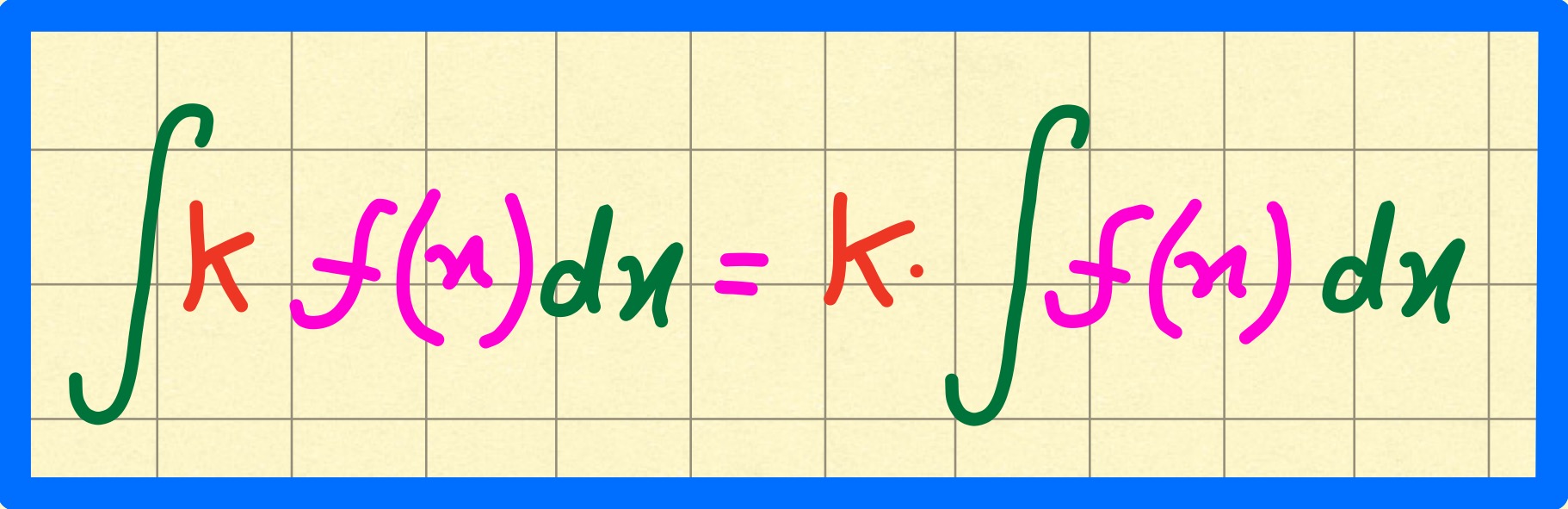Integrali – Matematica a colori per tutti